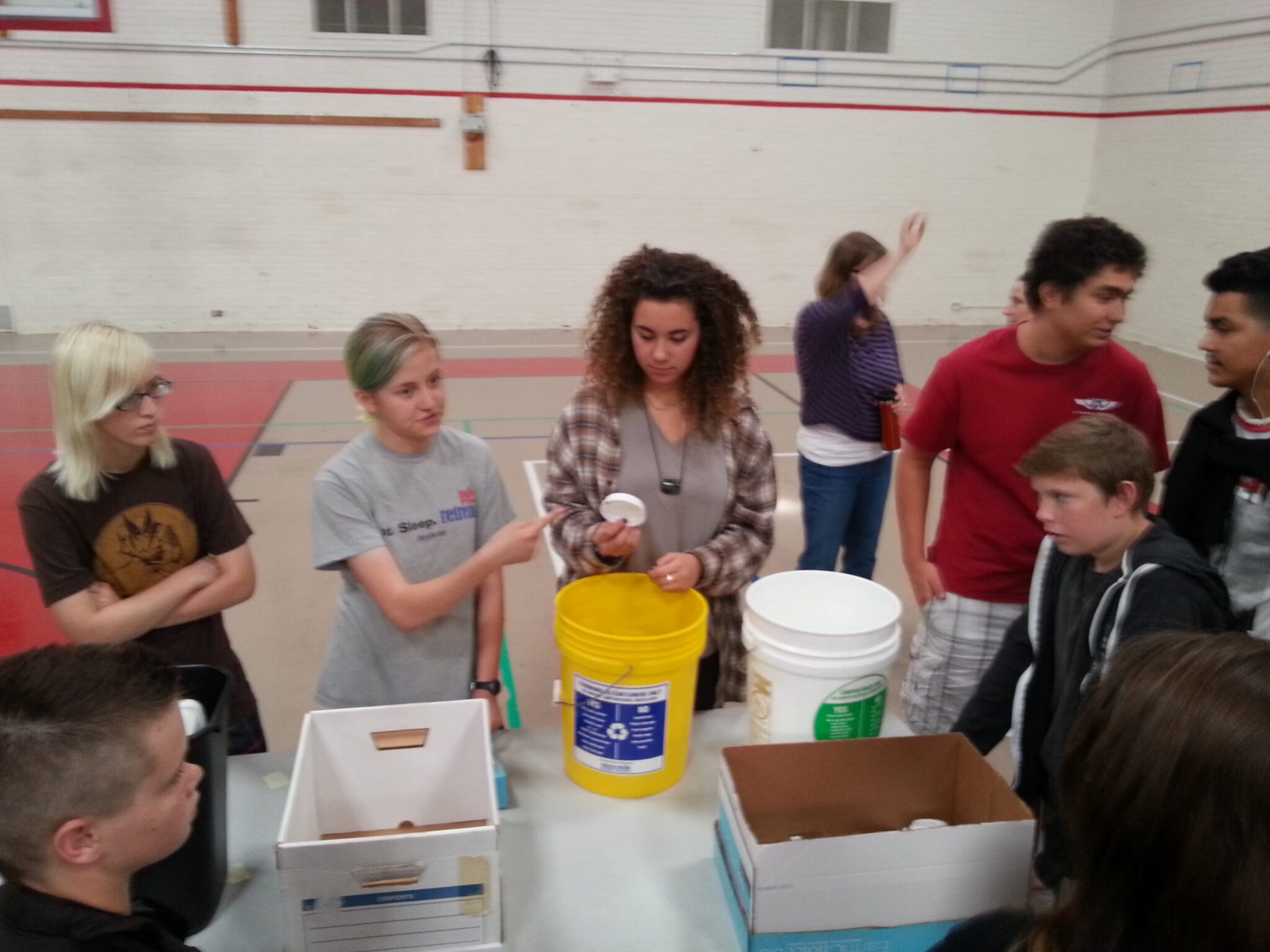 Race to Reuse: New Vista Recycle Relay - Cottonwood Institute