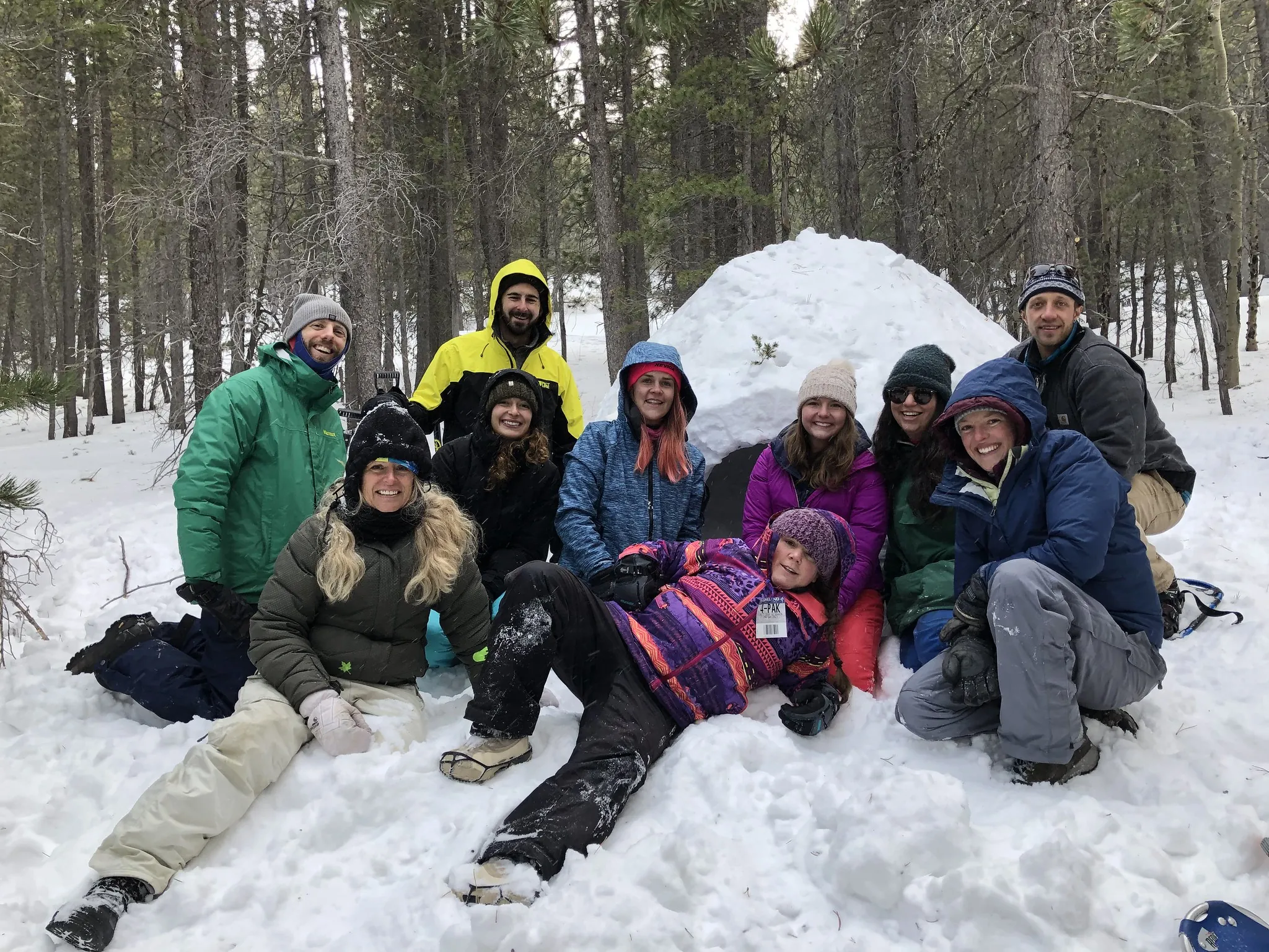 CI Instructors Pack in Snow, Fun at Winter Skills Training - Cottonwood ...